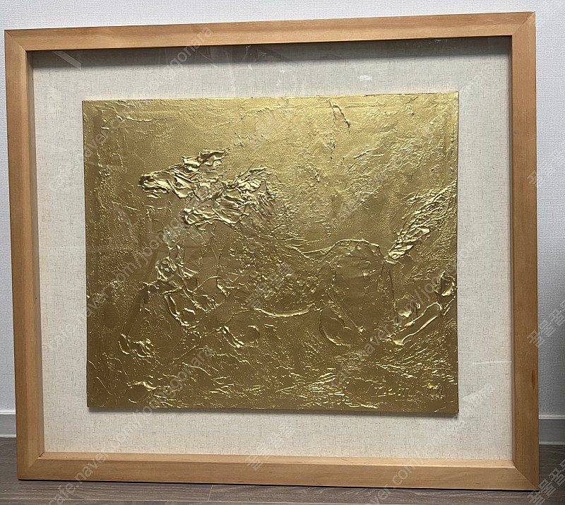 김일태 화백 쌍마 그림 20호 팝니다 예술작품 골동품 수집 중고나라