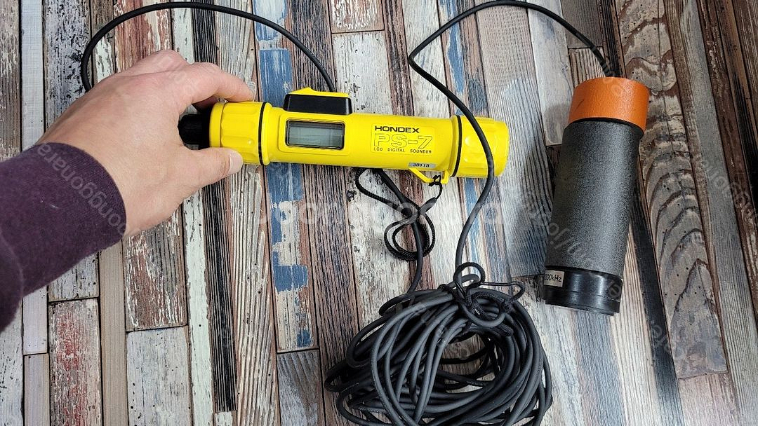Hondex PS-7FL 음향측심기 디지털수심측정기 소... | 낚시용품 | 중고나라