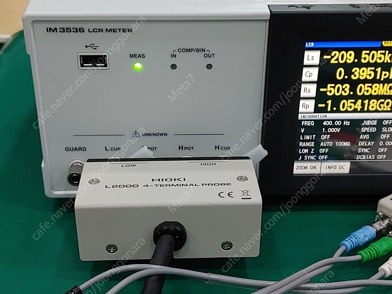 HIOKI IM3536 LCR Meter + HIOKI... | 측정공구 | 중고나라
