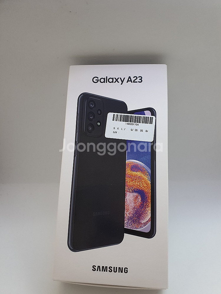(201704)갤럭시A23 128기가 풀박스 블랙 미사... | 삼성 | 중고나라