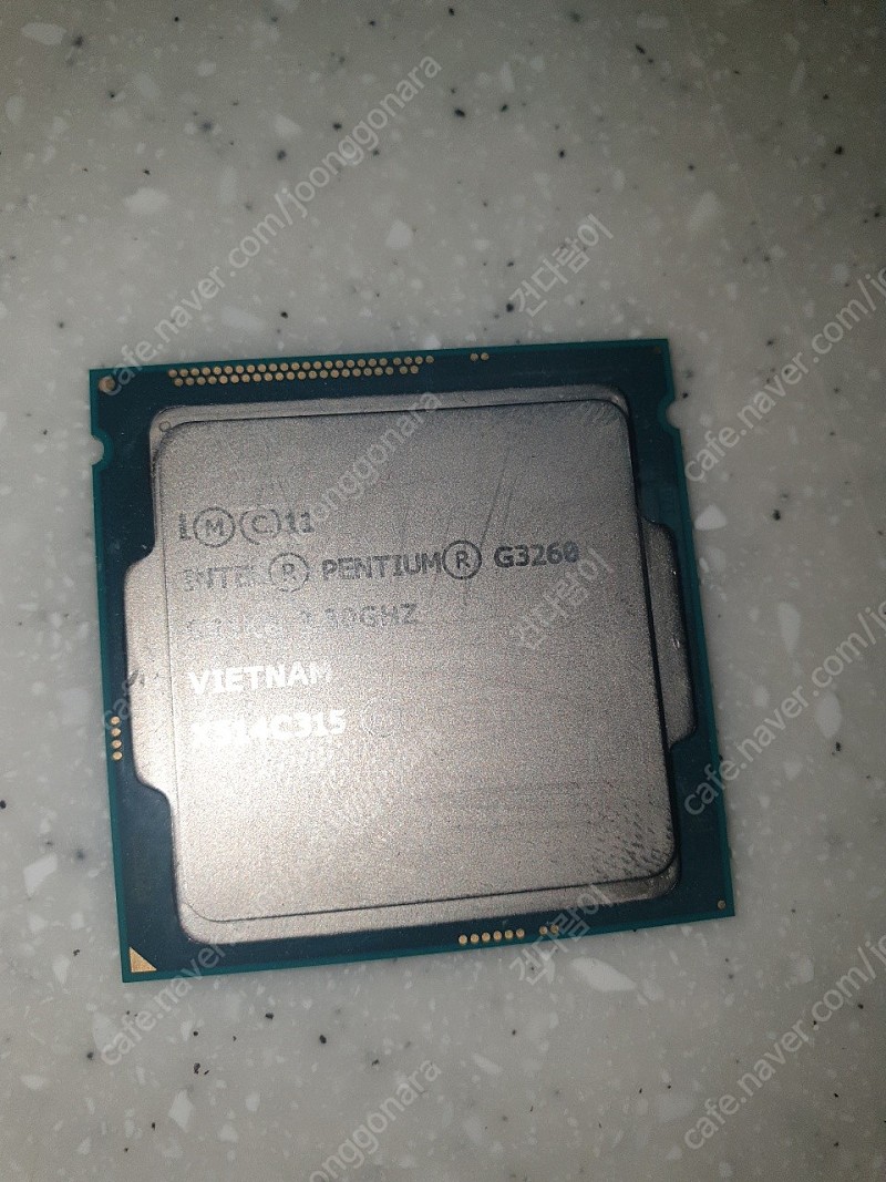 CPU G3260 1개, + RAM(램) 4GB 128... | CPU/메인보드 | 중고나라