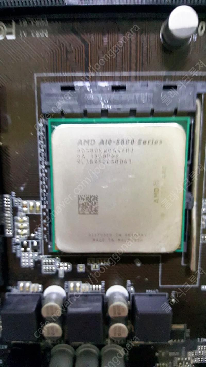 AMD A10 5800 + FM2A68M 보드셋 | CPU/메인보드 | 중고나라