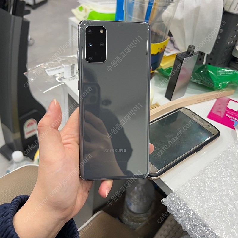 갤럭시S20플러스 G986 LG 블랙 256GB 45만... | 스마트폰 | 중고나라
