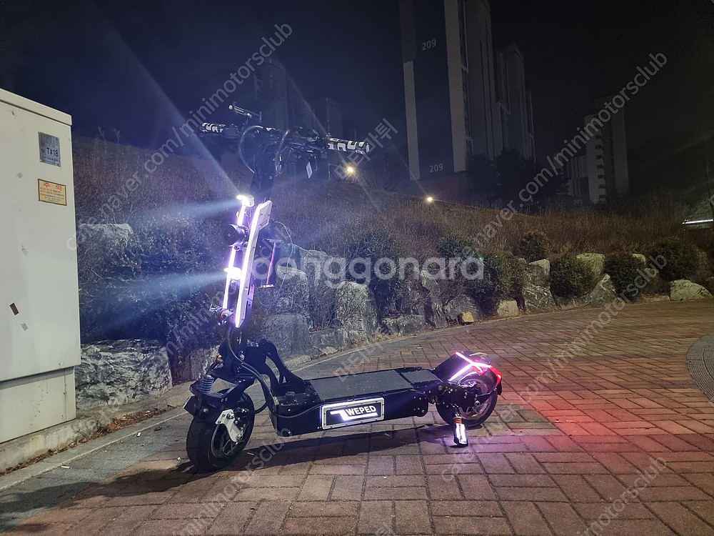 위페드 폴드쿠페 대차가능 전기자전거 중고나라
