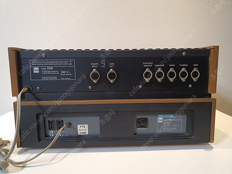 듀얼 Dual CV60 + CT18 (인하) | 오디오/홈시어터 | 중고나라