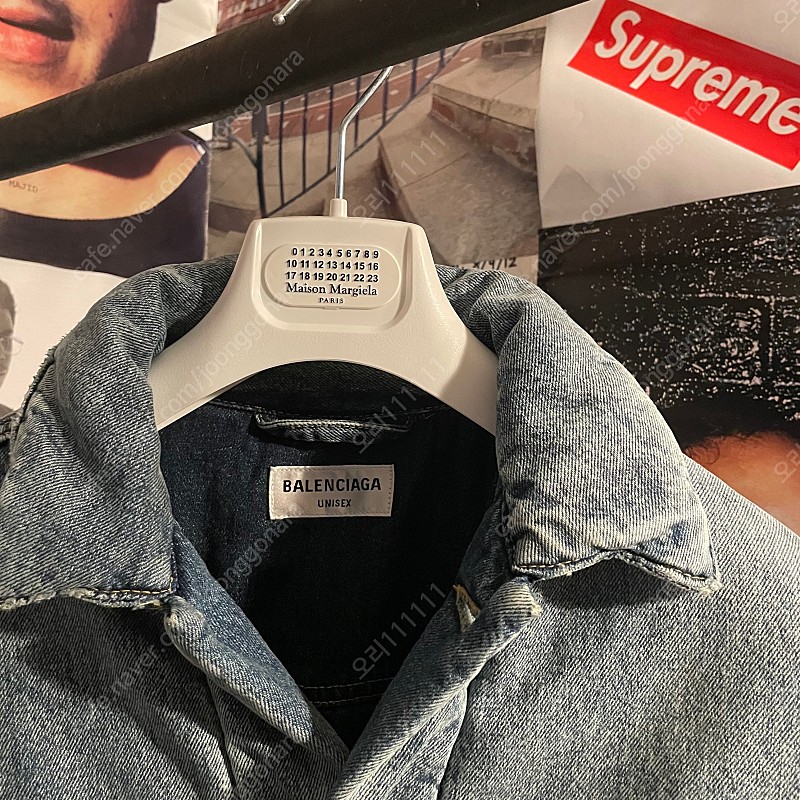 [38] 발렌시아가 22ss 패디드 데님 자켓 새상품 ... | 기타 수입명품 | 중고나라