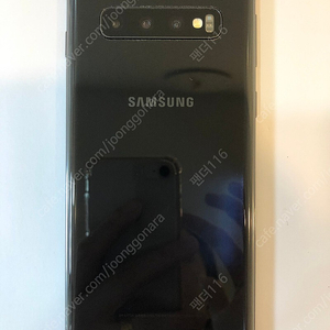 갤럭시S10 G973 128기가 블랙 정상해지 공기계 | 스마트폰 | 중고나라