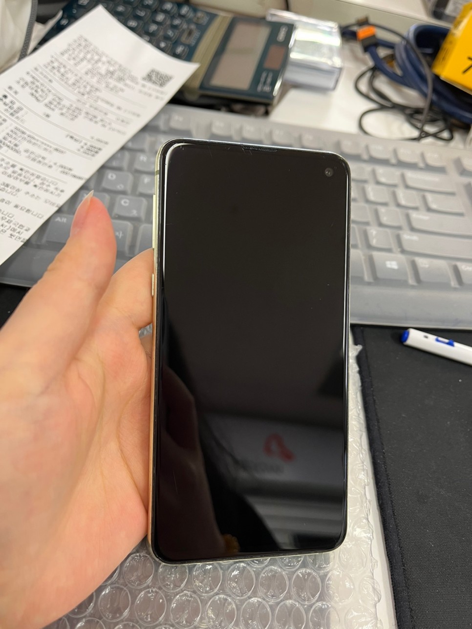 갤럭시 S10E 128GB 옐로 KT | 삼성 | 중고나라