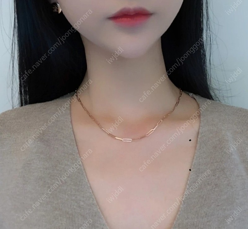 새상품/ 14k 체인목걸이/색상-골드 / 45cm+여유... | 반지/귀걸이 | 중고나라