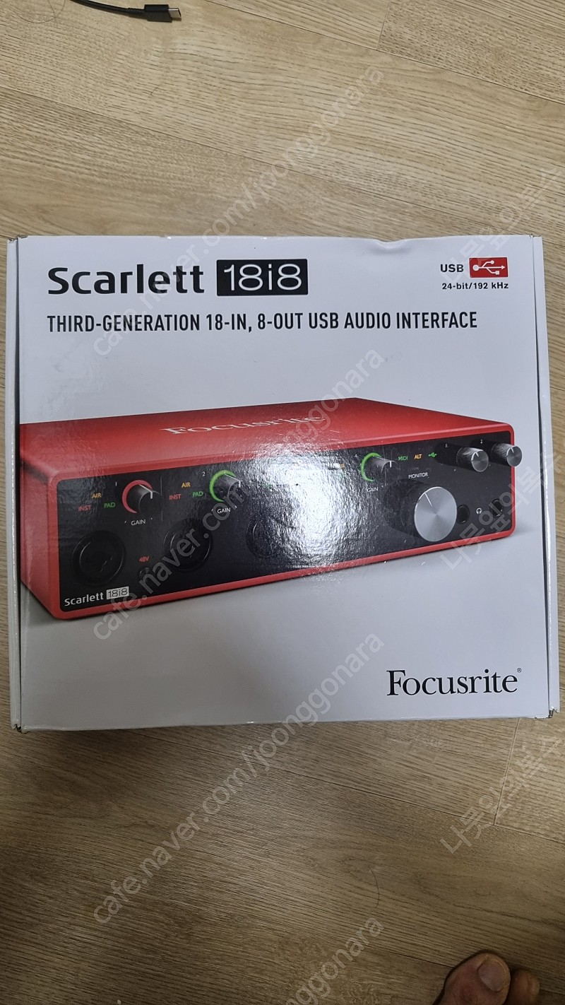 스칼렛 18i8 3세대 오디오 인터페이스 (오인페) | 오디오/홈시어터 | 중고나라