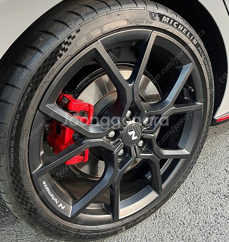 아반떼N 순정타이어 미쉐린 Ps4s 245/35/19 ... | 휠/타이어 | 중고나라