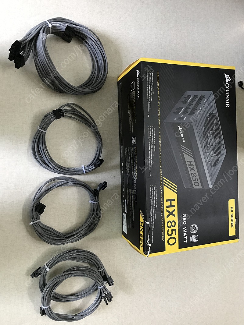 CORSAIR HX850 80PLUS PLATINUM ... | 키보드/마우스/스피커 | 중고나라