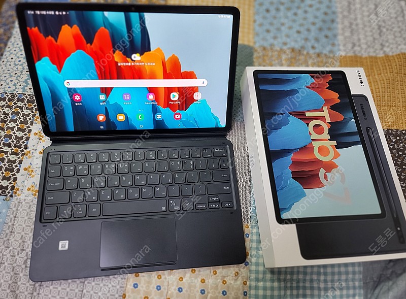 갤럭시탭s7 128gb wifi 키보드커버포함 | 태블릿PC | 중고나라