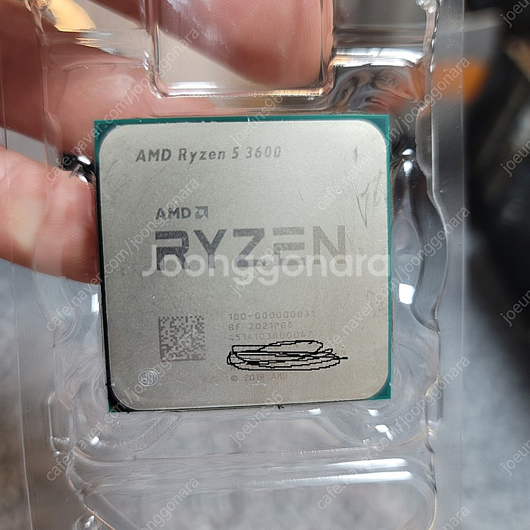 AMD 3600 (마티스) 팜니다. ﻿ 라이젠5 360... | 중고나라 카페에서 운영하는 공식 사이트