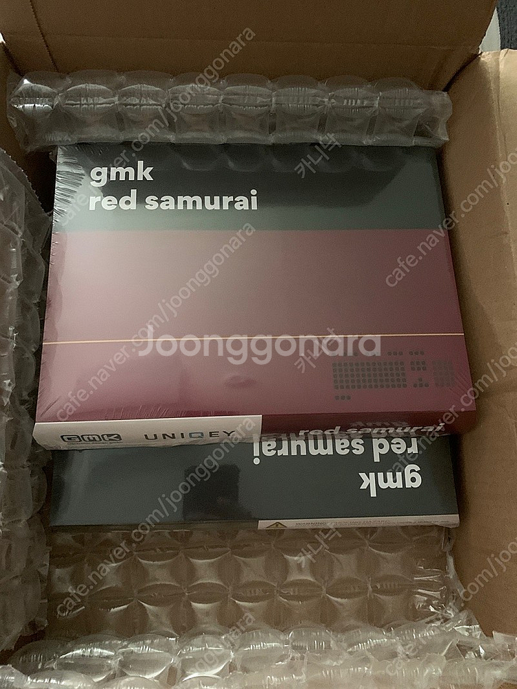 GMK Red Samurai 레드 사무라이 키캡 세트 ... | 키보드/마우스/스피커 | 중고나라
