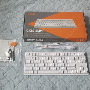 COX 콕스 CK87 Slim LP 적축 윤활 키보드 판매 | 키보드/마우스/스피커 | 중고나라