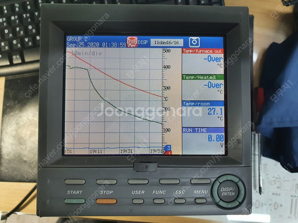 6 채널 온도기록계 Recoder / Yokogawa ... | 측정공구 | 중고나라