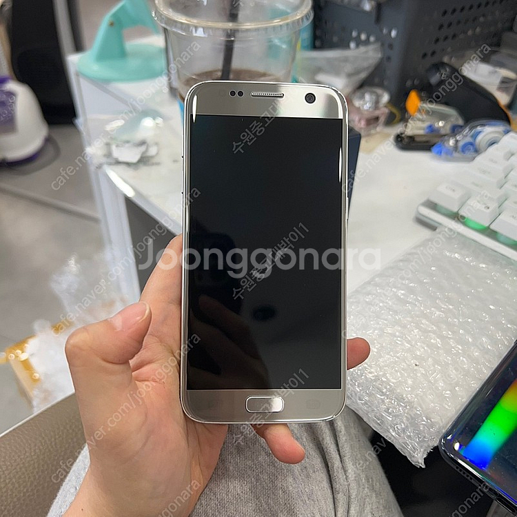 갤럭시S7 G930 LG 실버 32GB 8만 50348... | 스마트폰 | 중고나라