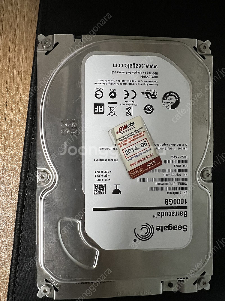 씨게이트 바라쿠다 hdd 1tb 팝니다 | HDD/SSD/ODD | 중고나라