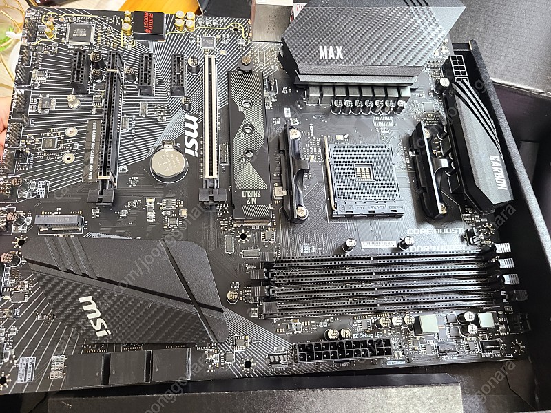 MSI B450 게이밍 프로 카본 맥스 WIFI A++급 (5800X, 5800X 3D 호환가능) | CPU/메인보드 | 중고나라