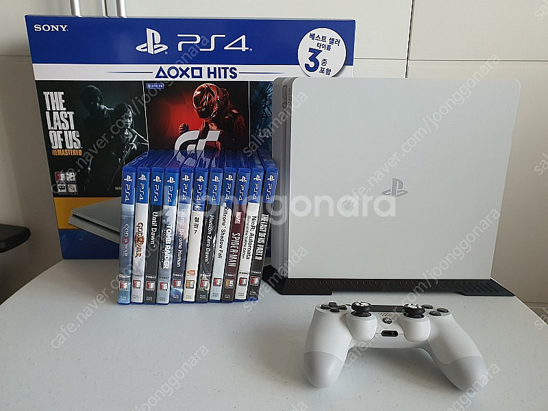 ps4 화이트 팝니다. 타이틀11개포함 | 플레이스테이션 | 중고나라