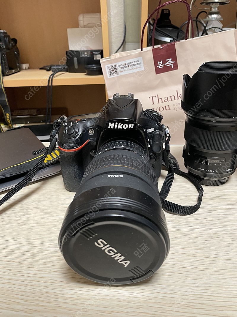D810 및 아트50.4 + 니콘 80-200 + 시그... | DSLR | 중고나라