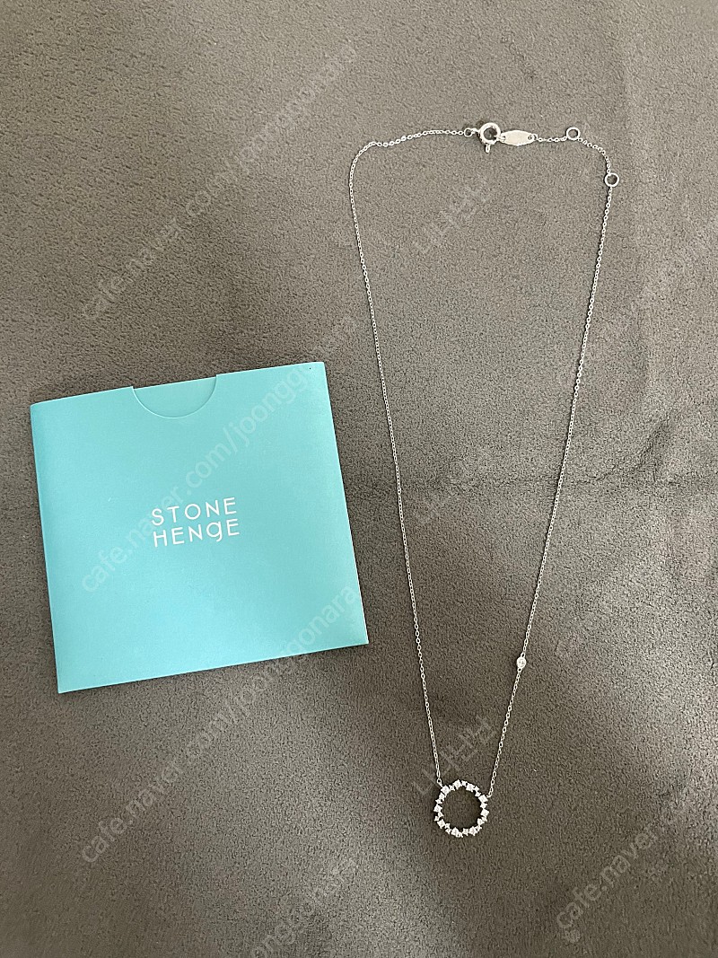 스톤헨지 T0709 (14K 화이트골드) - 푸른바다의... | 반지/귀걸이 | 중고나라