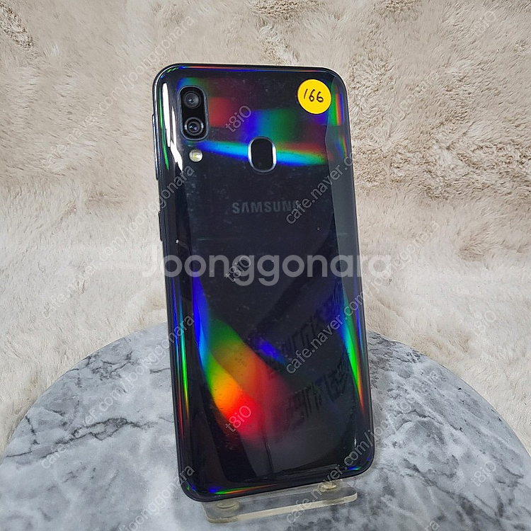 (166) A+급 갤럭시A40 64G 블랙 | 삼성 | 중고나라