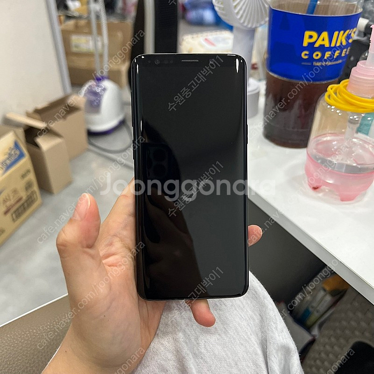 갤럭시S9 G960 SK 블랙 64GB 17만 7796... | 스마트폰 | 중고나라