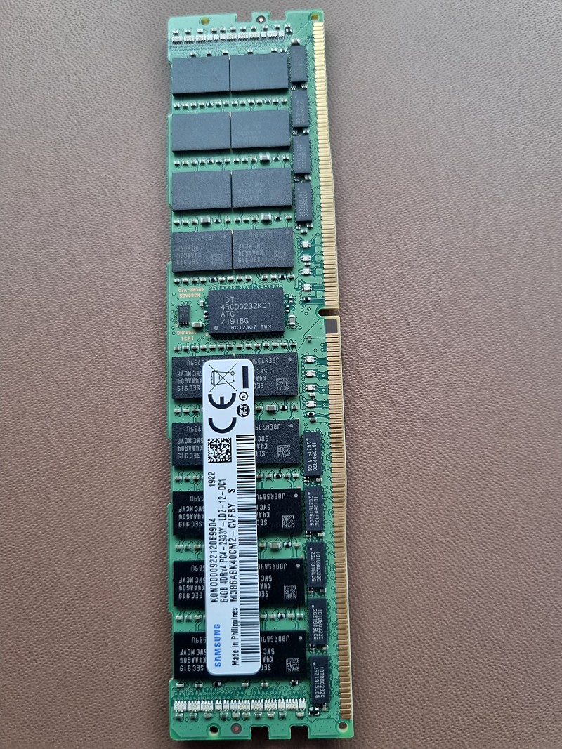 RAM DDR4-2933 64GB LRDIMM ECC ... | CPU/메인보드 | 중고나라
