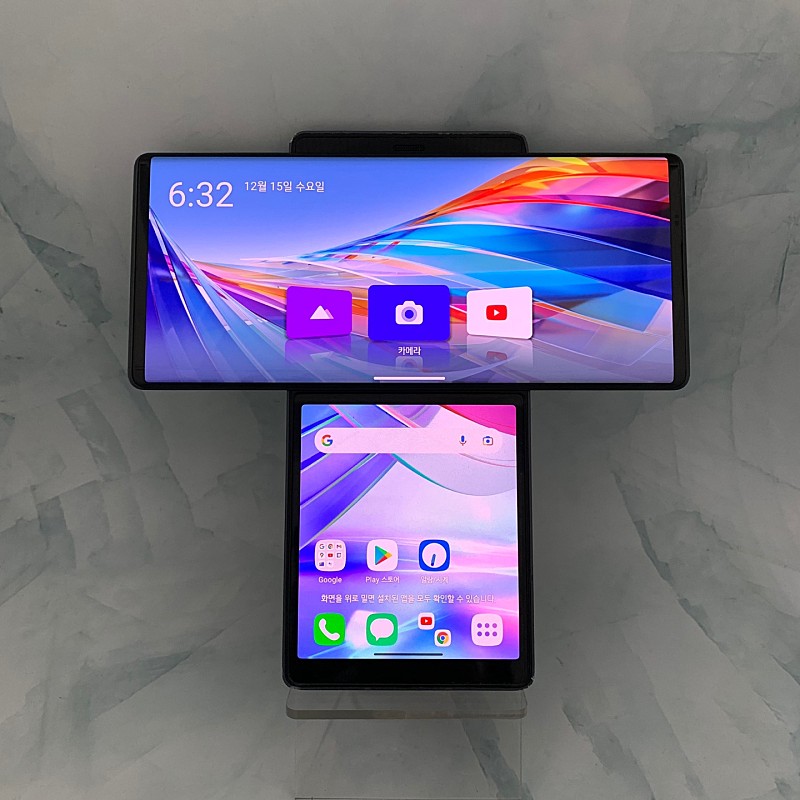 68223 부산중고폰 LG윙 블랙 128G 공기계 WI... | 스마트폰 | 중고나라