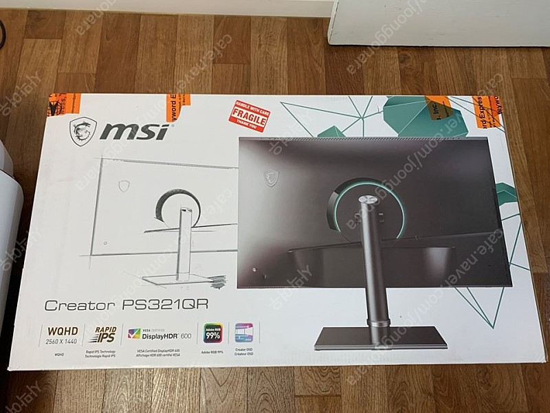 MSI 크리에이터 PS321QR WQHD HDR600 ... | 모니터 | 중고나라