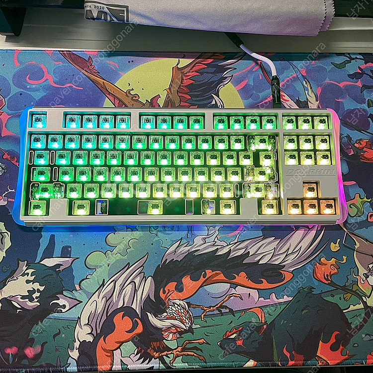 돌PC 실버 wkl 이퀄츠pcb (돌고래 pc돌) | 키보드/마우스/스피커 | 중고나라