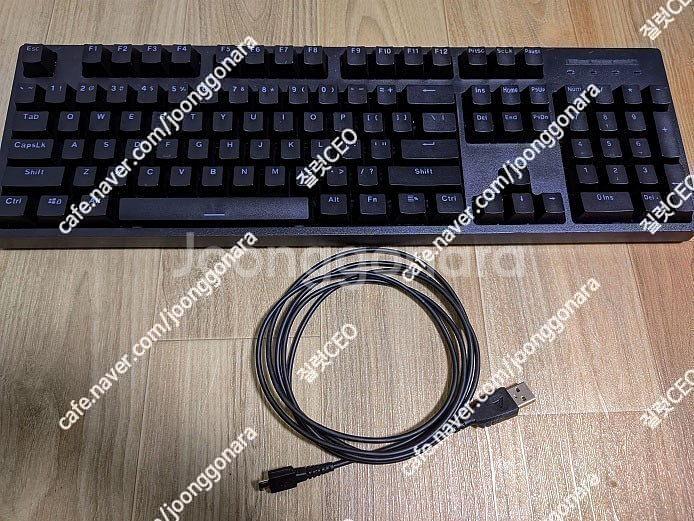 체리 적축 키보드 v808 RGB 스테빌 풀윤활 | 키보드/마우스/스피커 | 중고나라