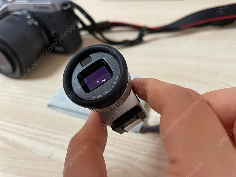 캐논 EVF-DC2 전자식 뷰파인더 실버 판매합니다. | DSLR | 중고나라