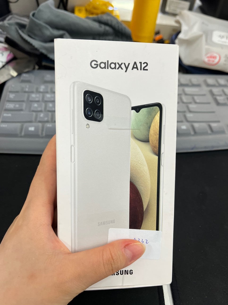 미사용 갤럭시 A12 32GB 화이트 SKT | 삼성 | 중고나라