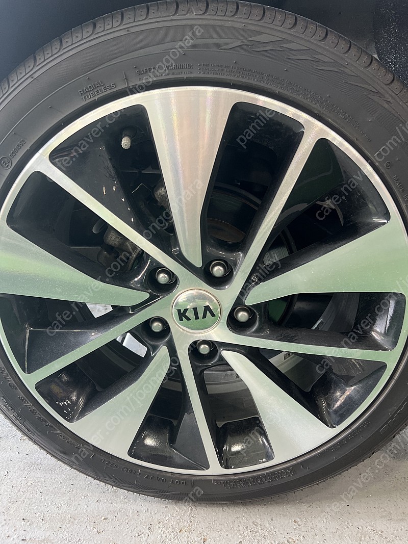 K5 18인치 바람개비 휠 팝니다 | 휠/타이어 | 중고나라