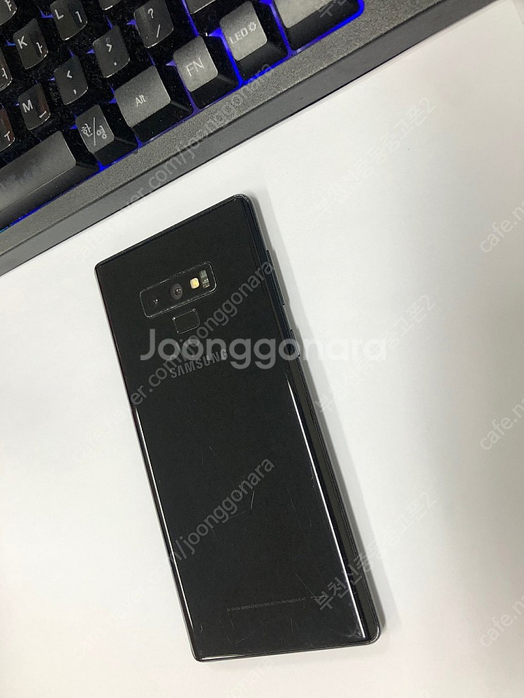 527393 KT 갤럭시노트9 블랙 외관 A급 128G... | 삼성 | 중고나라