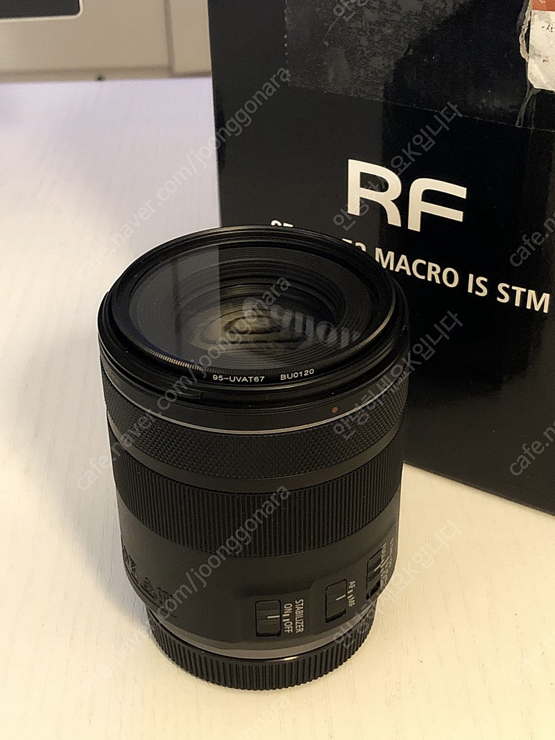 캐논 rf85 f2 macro 렌즈+필터 팝니다 | 미러리스 | 중고나라