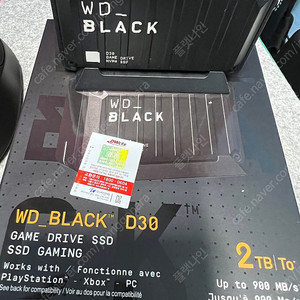 WD Black D30 2TB 외장 SSD 게임드라이브 | 플레이스테이션 | 중고나라