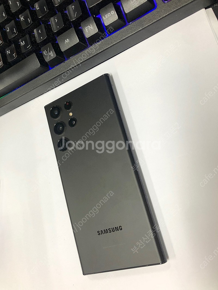 새제품급 갤럭시S22울트라 5G 블랙 SSS급 256G... | 중고나라 카페에서 운영하는 공식 사이트