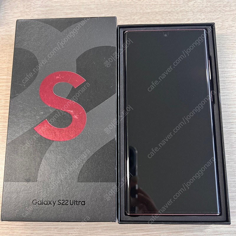 갤럭시S22울트라 512기가 버건디 자급제 단순개봉급 ... | 스마트폰 | 중고나라