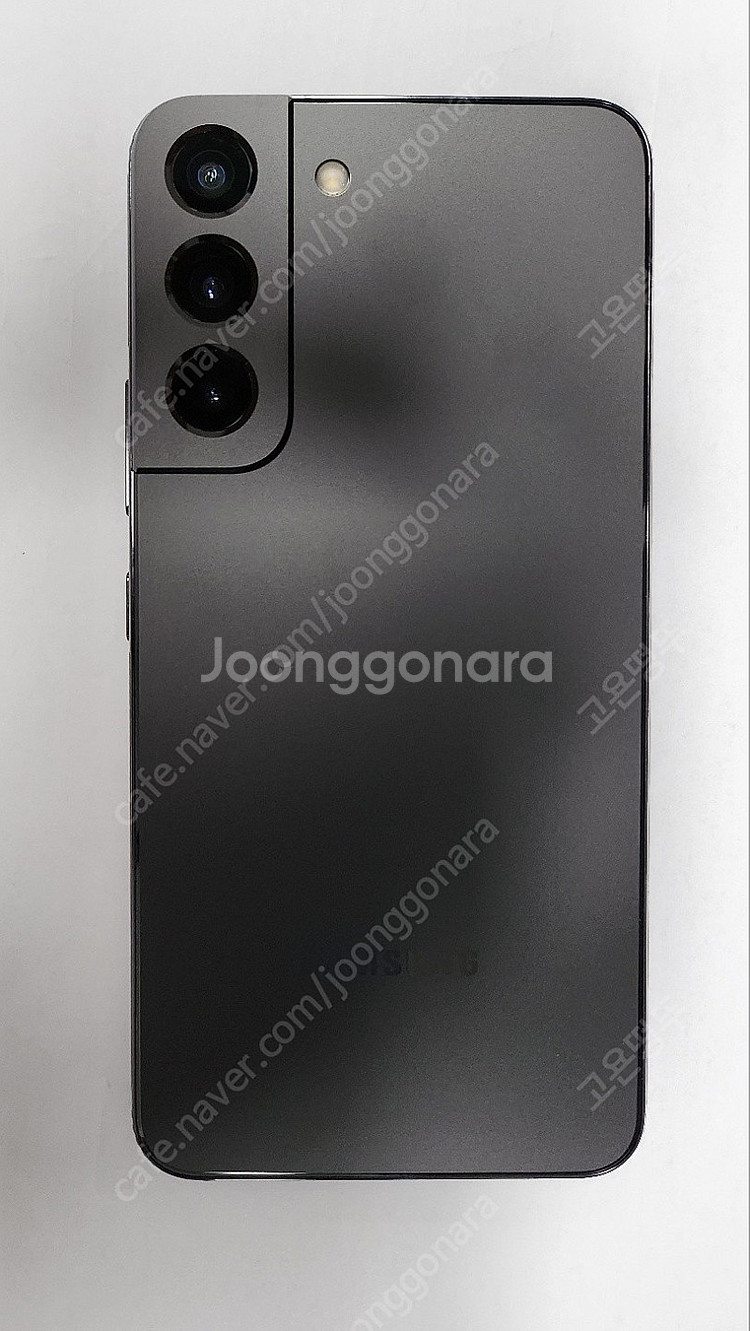 갤럭시 S22 256G 블랙 팝니다.(자급제/미사용새제... | 스마트폰 | 중고나라