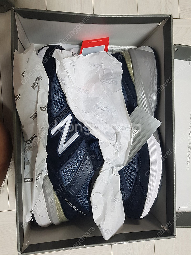 뉴발란스 990 v5 280 네이비 새제품 | 남성신발 | 중고나라