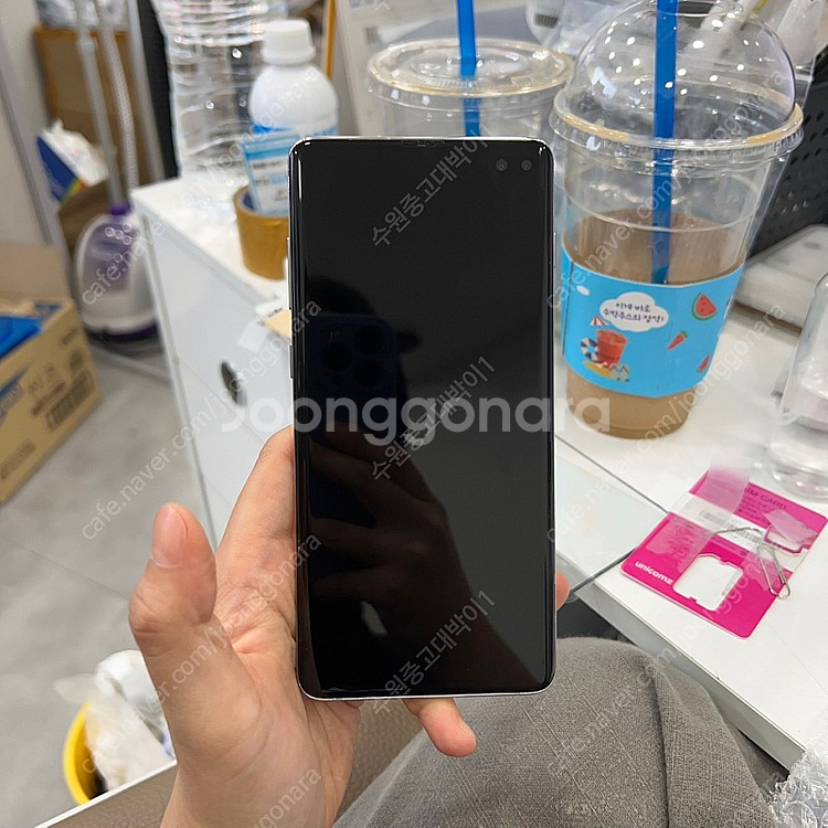 갤럭시S10플러스 G975 SK 화이트 128GB 29... | 스마트폰 | 중고나라