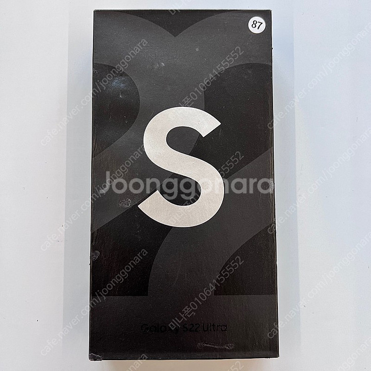 미사용 갤럭시S22울트라 (S908) 256GB 팬텀 ... | 삼성 | 중고나라