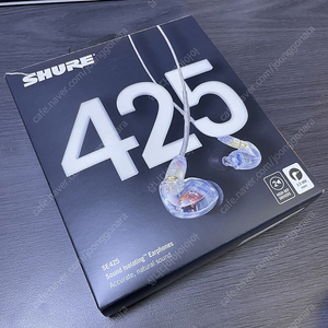 SHURE (슈어) SE 425 클리어 인이어 이어폰 | 이어폰/헤드폰 | 중고나라