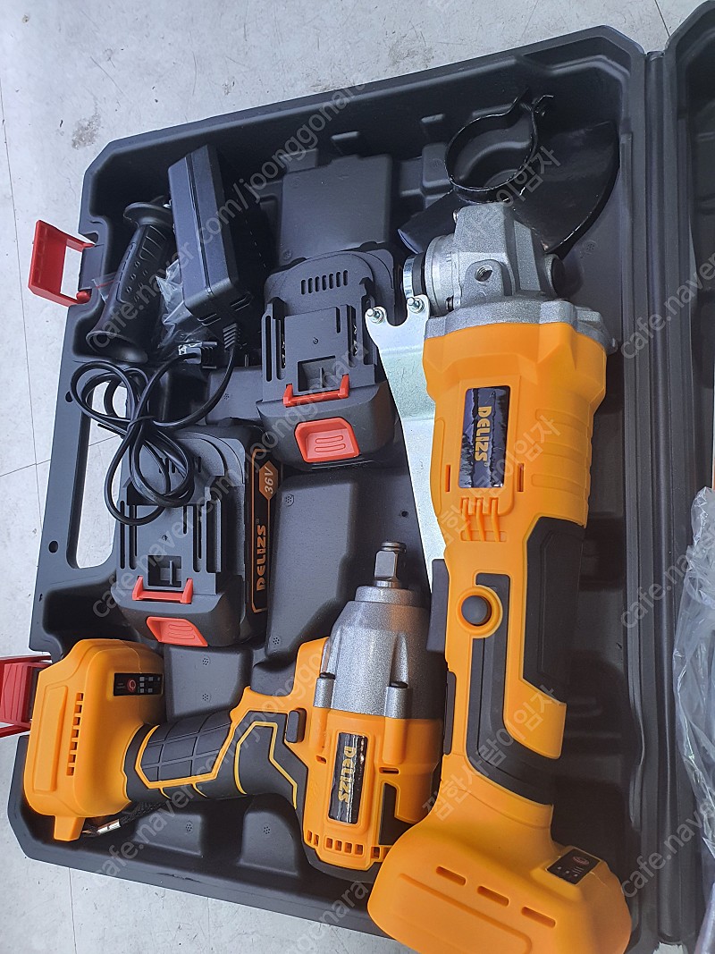 DELIZS 36V 무선전동 드릴 임팩렌치&그라인더(배... | 드릴/전동공구 | 중고나라