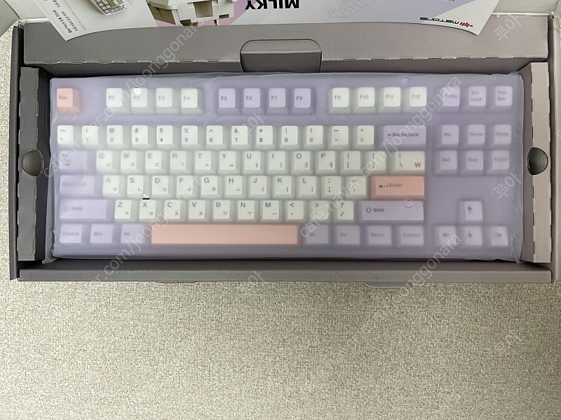 엠스톤 그루브 T87A 풀윤활 게이밍 기계식 키보드 8... | 키보드/마우스/스피커 | 중고나라