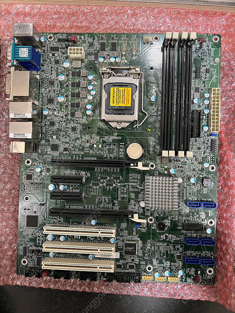 산업용 메인보드 6/7세대 DFI SD631-Q170 ... | CPU/메인보드 | 중고나라